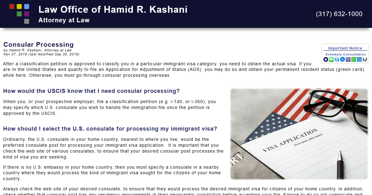 Consular Processing